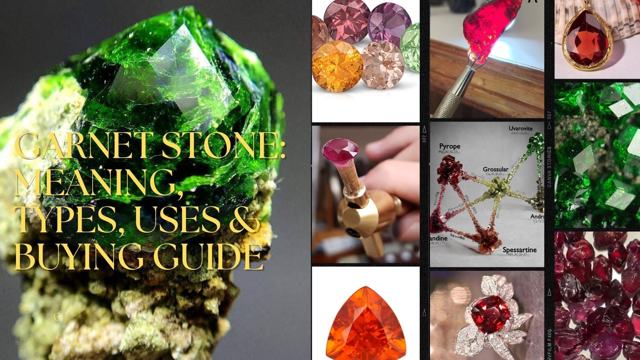 Garnet Stone: Meaning, Types, Uses & Buying Guide – GemsVisor