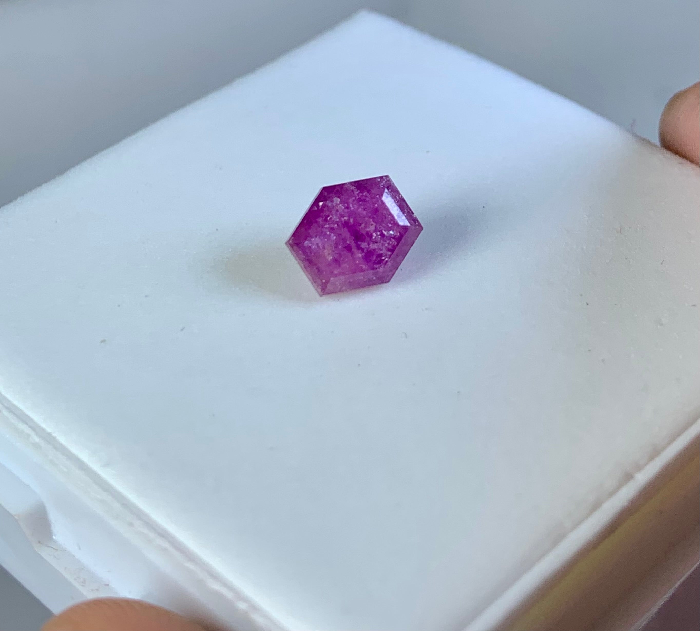 2 Carats Natural Trapiche Batakundi Kashmir Ruby – GemsVisor