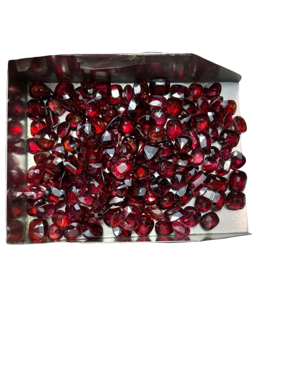 50-carat Red Rhodolite Garnet Set | Loose Cut Stone - GemstoneInvestor ...