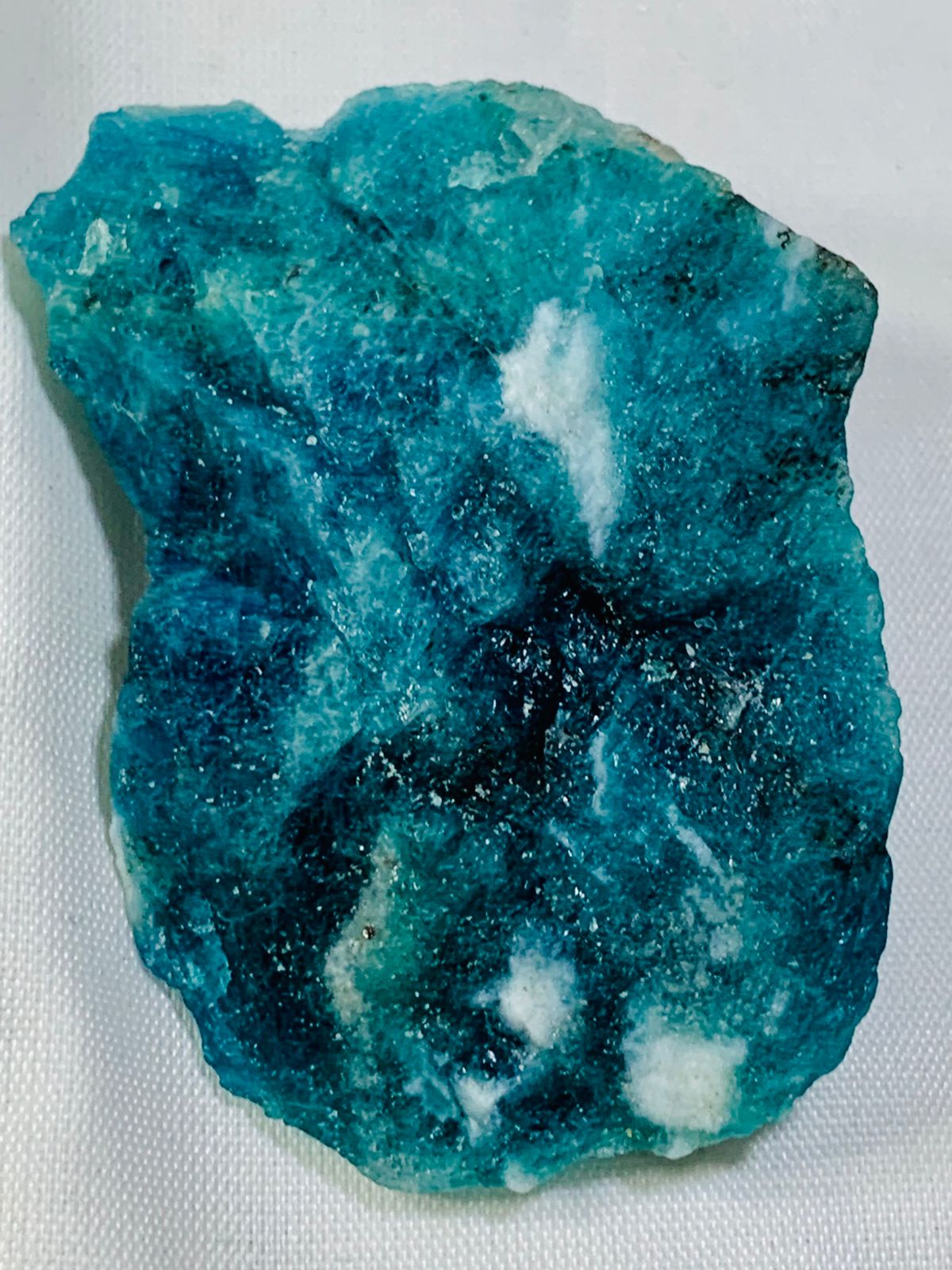 41.23 Grams Rare Haüyne Gemstone - Natural Green Madagascar Stone ...